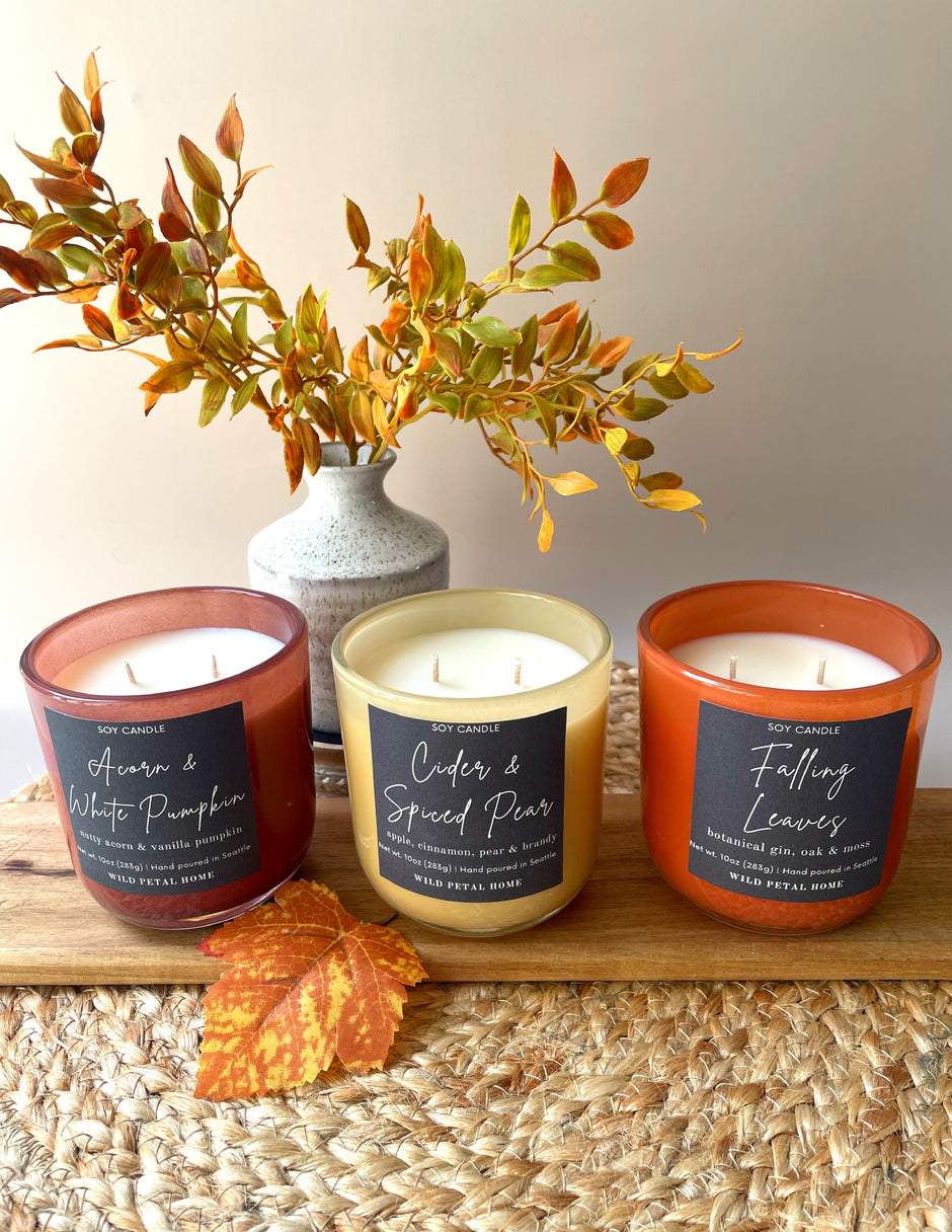 Fall Soy Candle Collection – Wild Petal Home